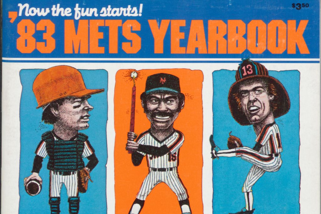 New York Mets Official Yearbook Covers - Mets History