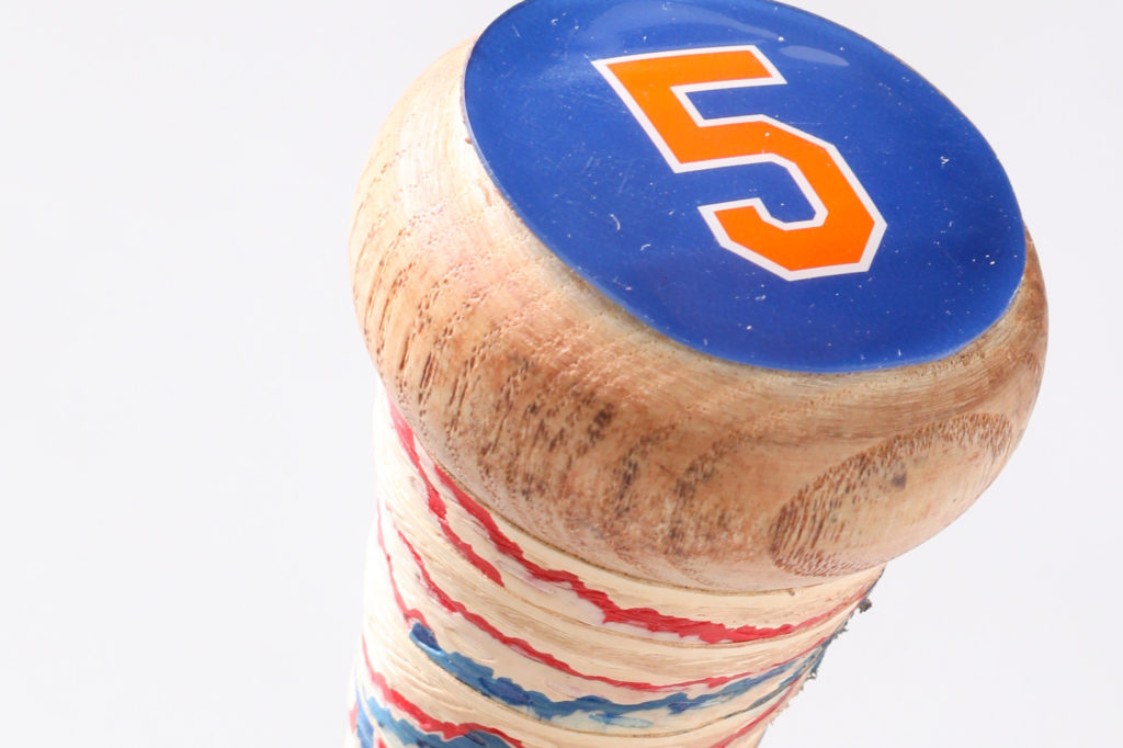 David Wright Bat From Game 3 of 2015 World Series - Mets History