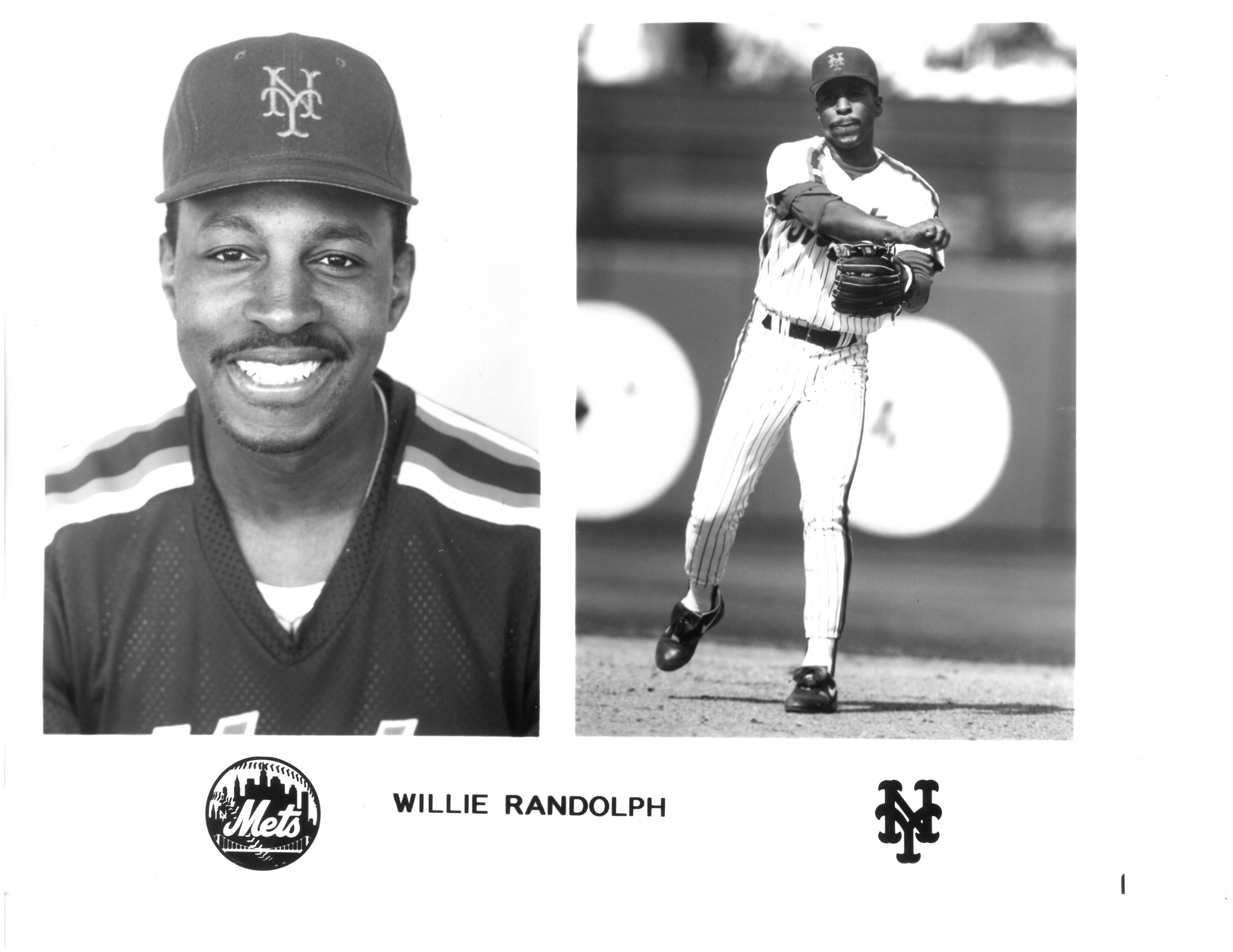 Willie Randolph Headshot and Action Shot