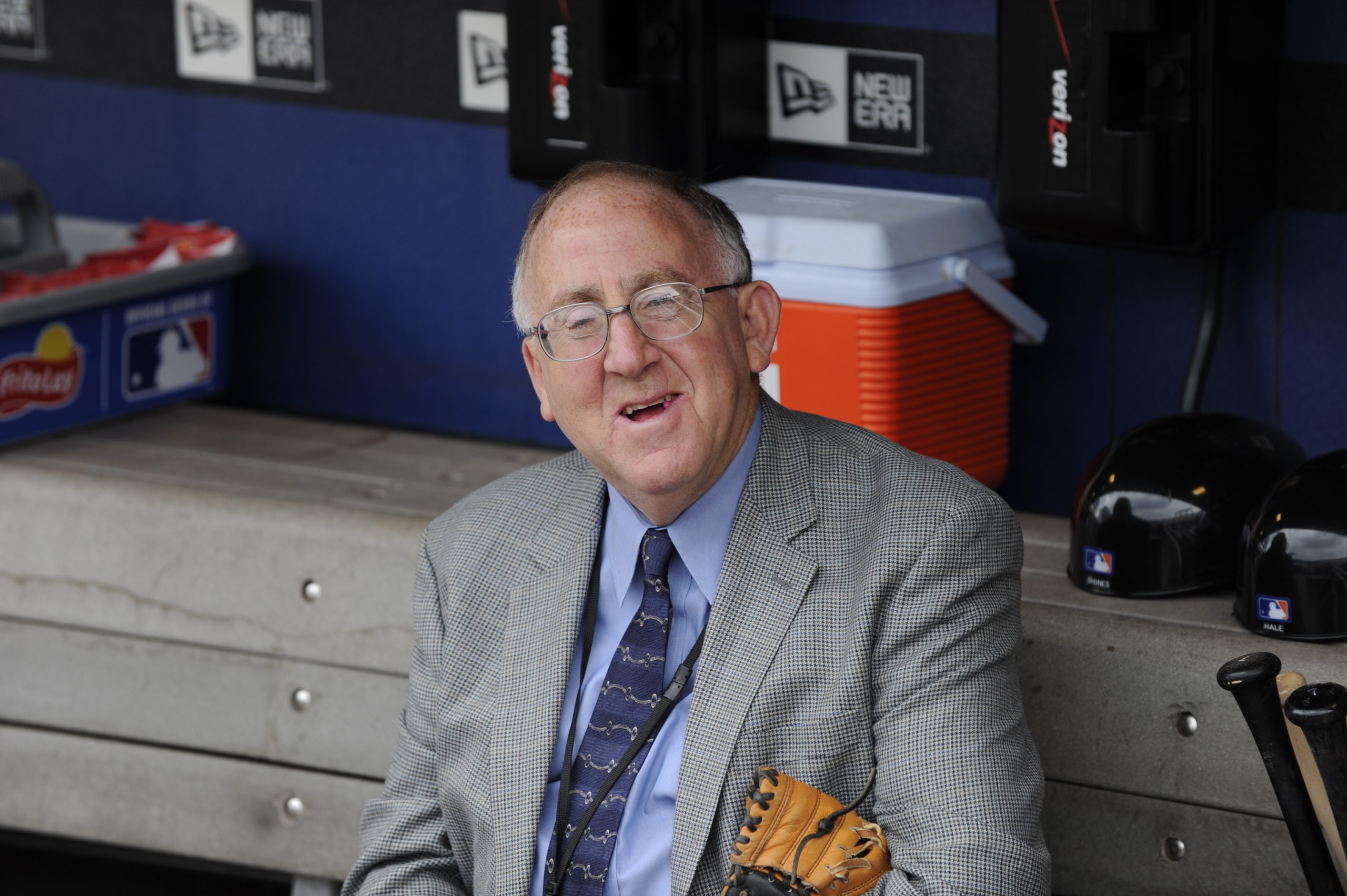 Jay Horwitz in Citi Field Dugout