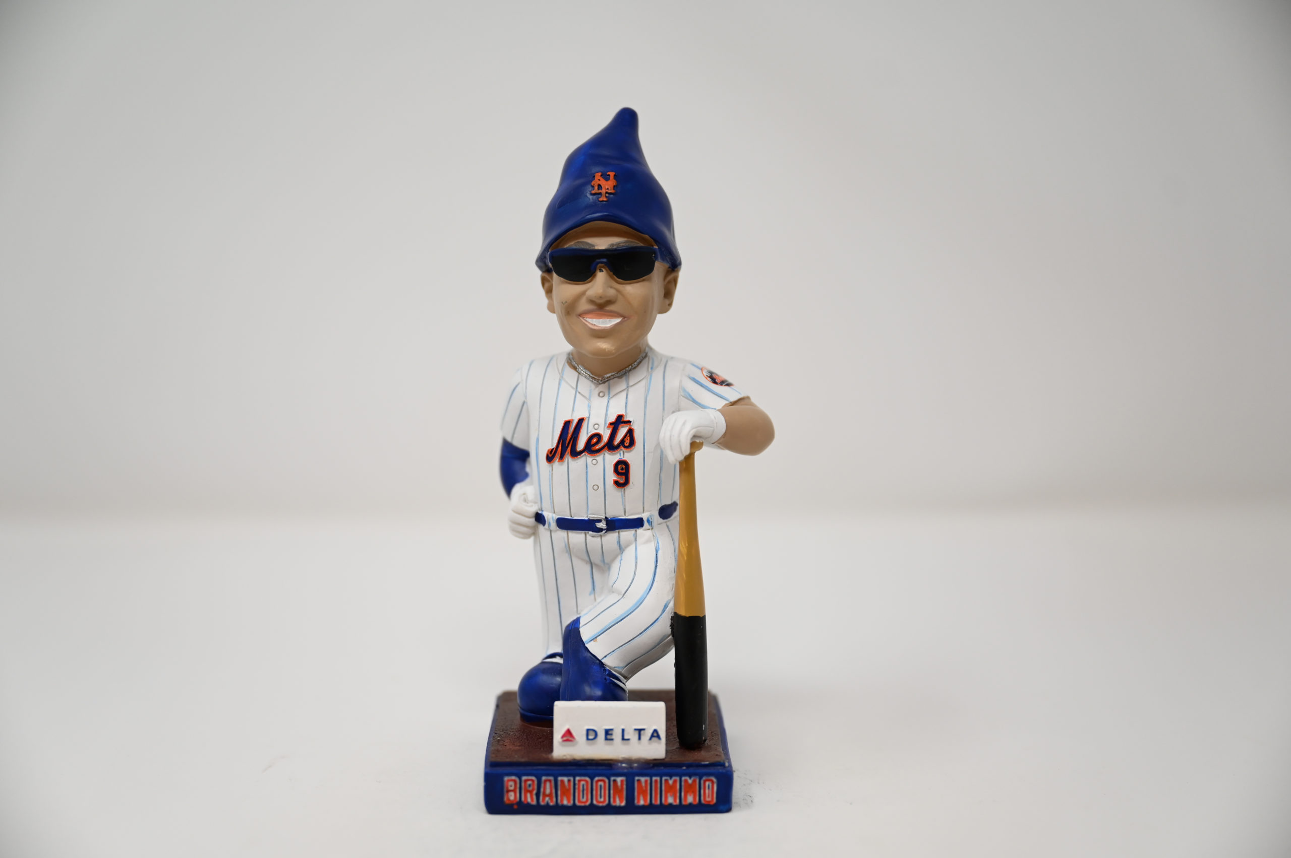 Brandon Nimmo Mets Garden Gnome