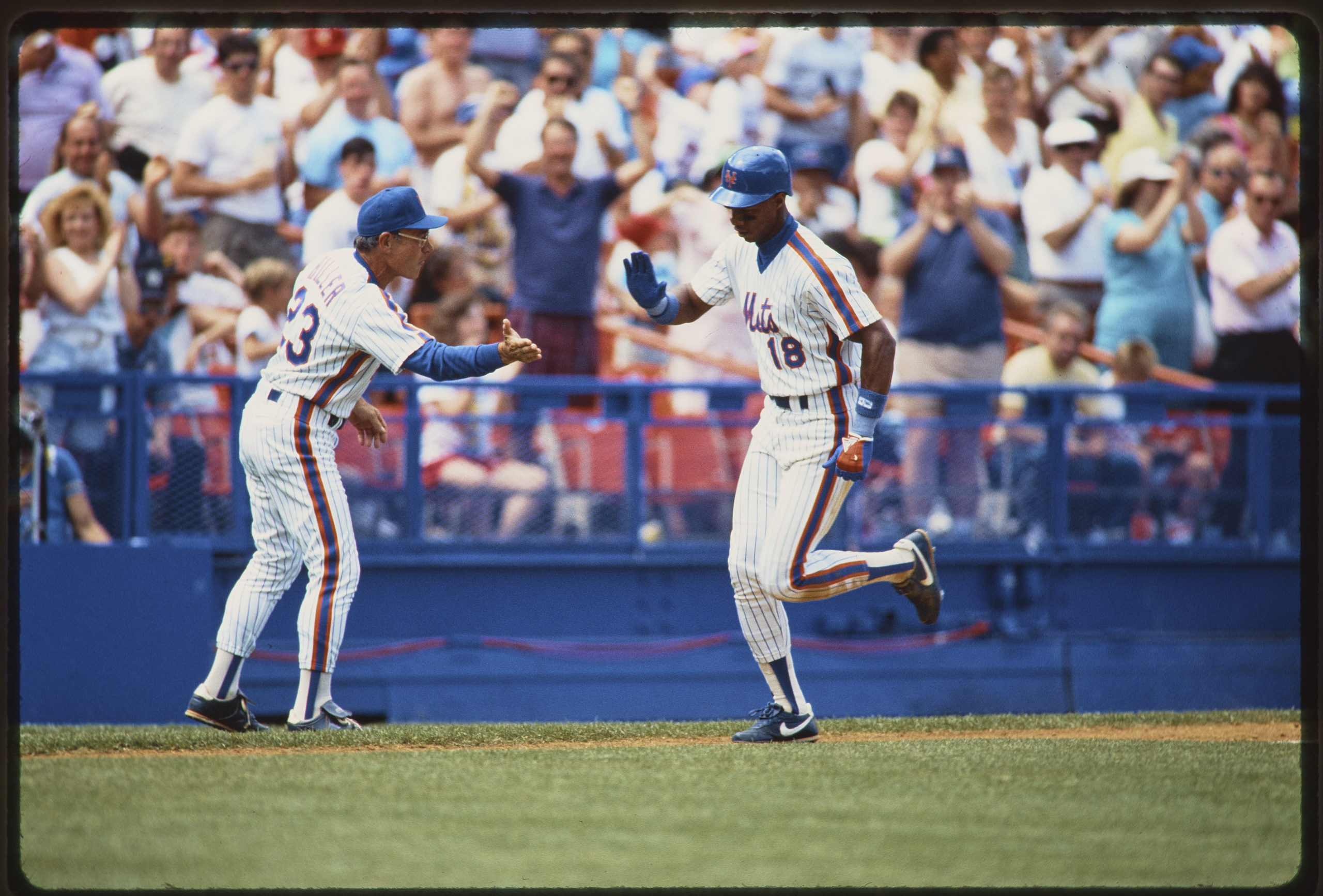 Darryl Strawberry and Chuck Hiller